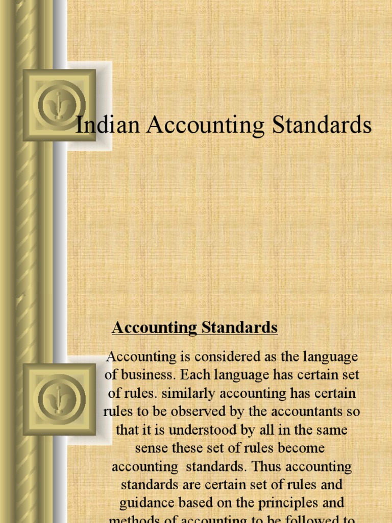 Accounting Standards | PDF | Financial Statement | Accounting
