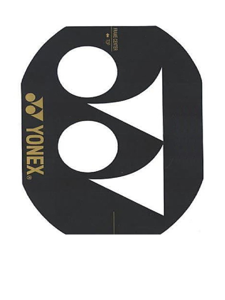 Logo Stencil Yonex | PDF
