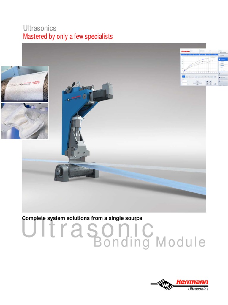 Ultrasonic: Bonding Module | PDF | Adhesive | Ultrasound