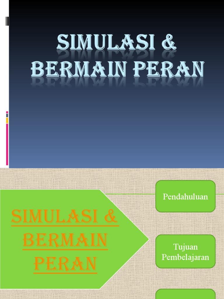 Metode Role Play Dan Simulasi | PDF | Karier & Perkembangan