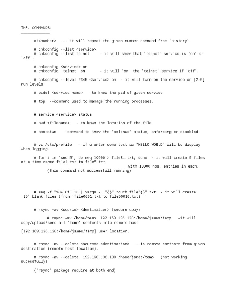 Linux Imp | PDF | File Transfer Protocol | Domain Name System