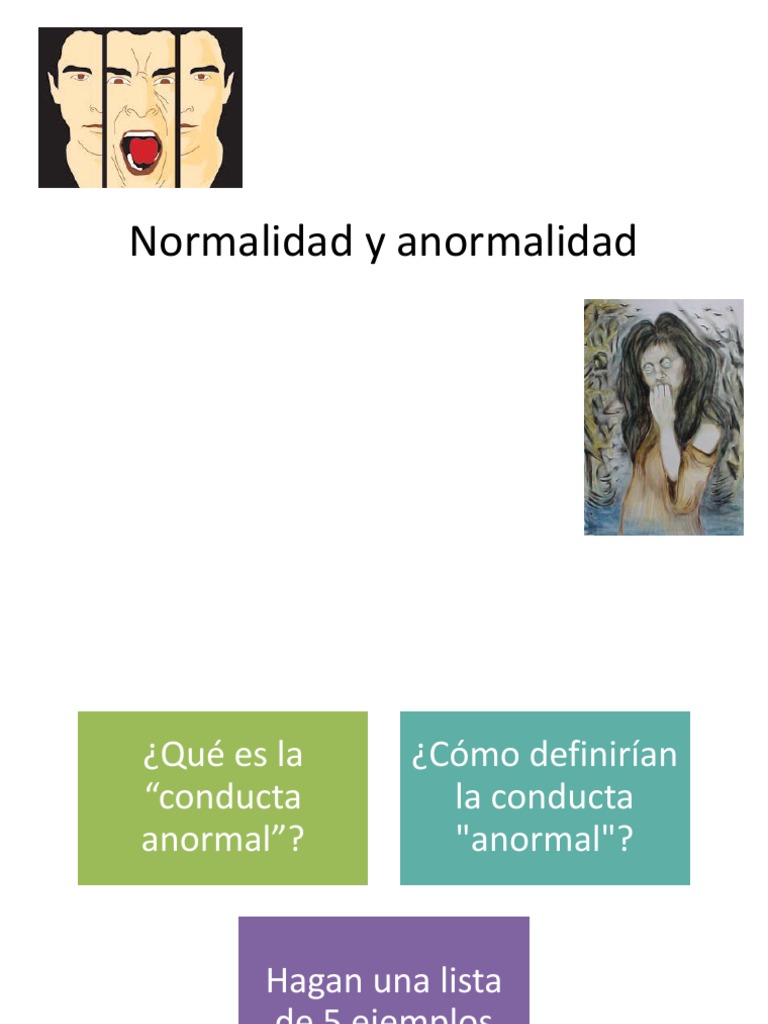 Normalidad y Anormalidad | PDF | Comportamiento | Sicología