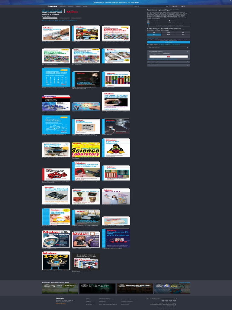 Humble Book Bundle - Advanced Making Electronics With Charles Platt by ...