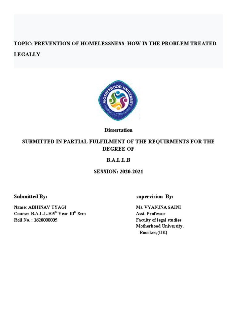 Abhi New Front Correct | PDF | Thesis | Academia