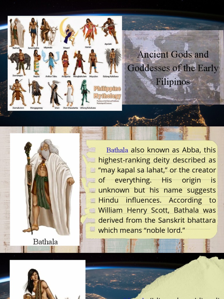 Ancient Filipino Deities and Myths | PDF | Deities | Goddess