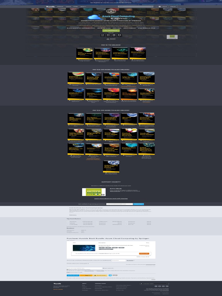 Humble Book Bundle - Azure Cloud Computing by Springer | PDF | Microsoft Azure | Cloud Computing