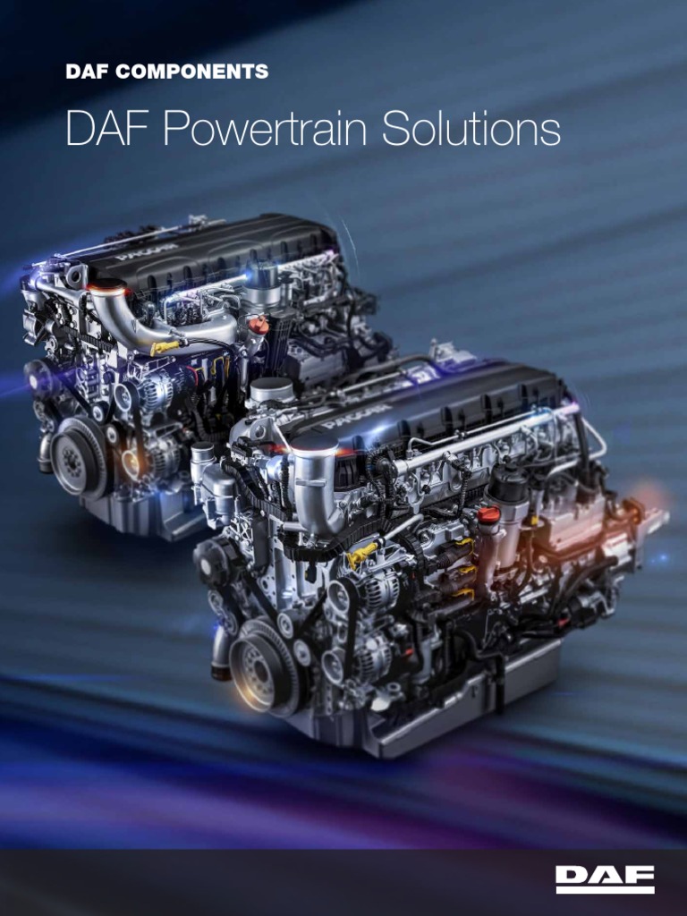 DAF Components Brochure | Download Free PDF | Diesel Engine | Engines