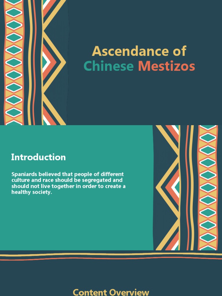 GRP 1 - Ascendance of Chinese Mestizos | PDF | Philippines | Ethnicity