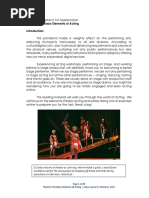 The Acting Process and Techniques | PDF | Acting | Theatre