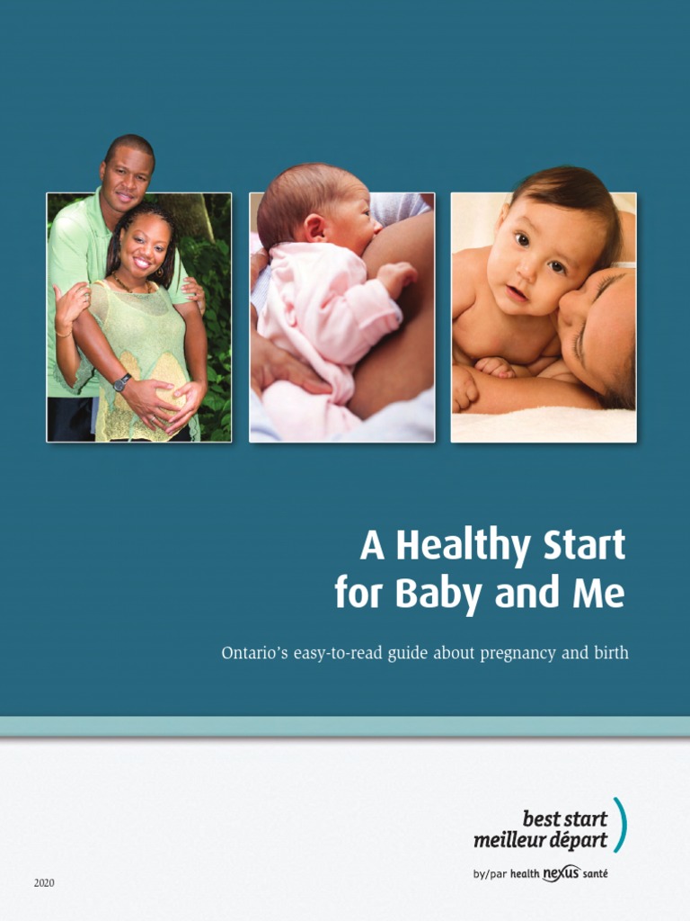 A Healthy Start For Baby and Me: Ontario's Easy-To-Read Guide About ...