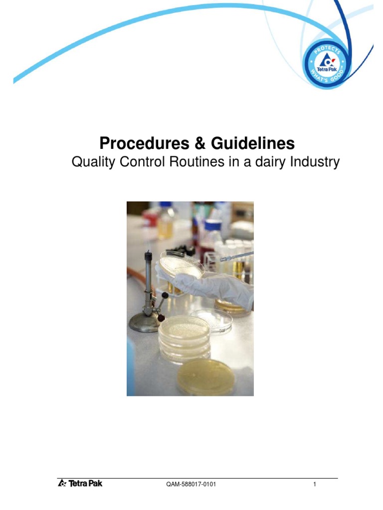 Quality Control Routines in A Dairy Industry | PDF | Ph | Buffer Solution