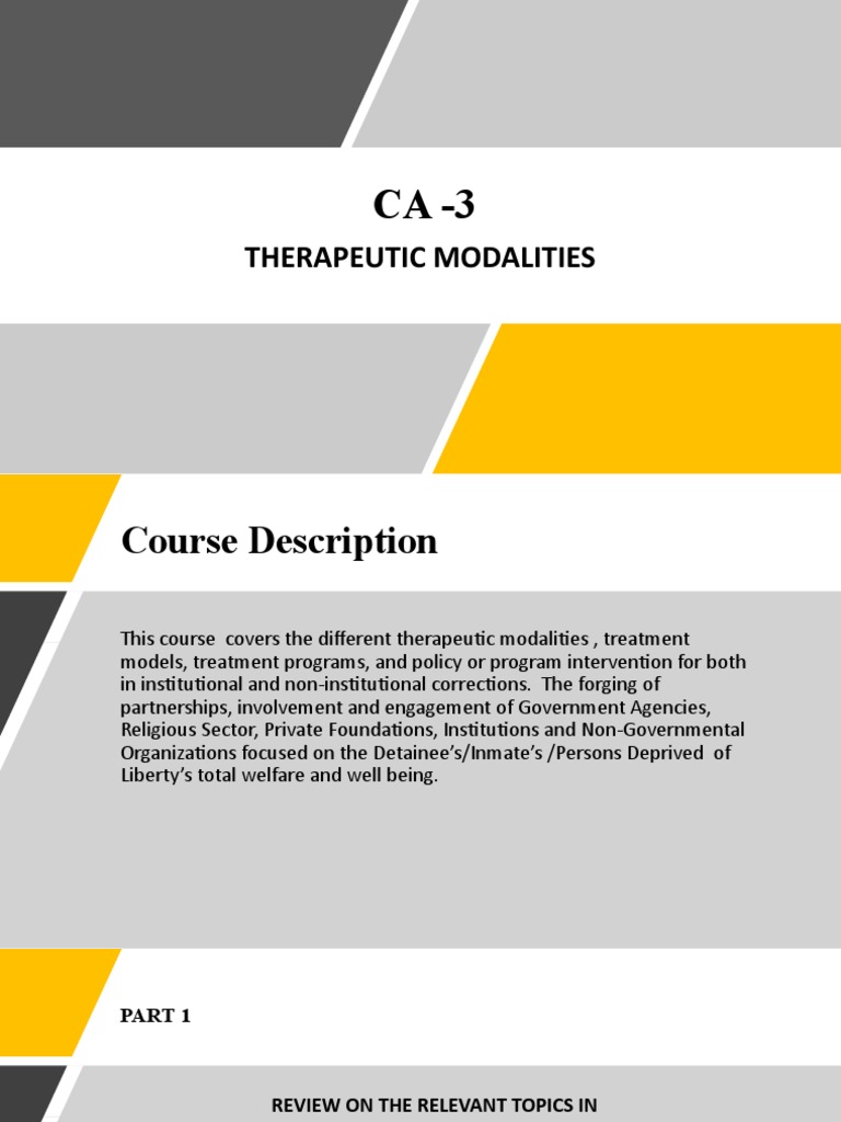 Ca3 Lecture 1 | PDF | Prison | Crimes