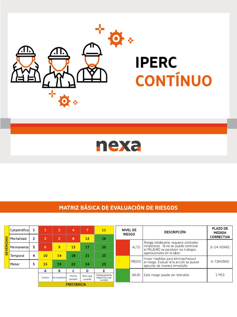 Formato IPERC Continuo | PDF | Naturaleza