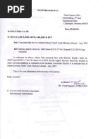 Indian Railway Code For Engineering Department - ACS - 50 | PDF