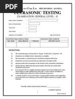 Ultrasonic Testing Calibration Procedure | PDF | Calibration | Ultrasound