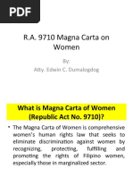 RA 9710 Presentation | PDF | Discrimination | Social Exclusion