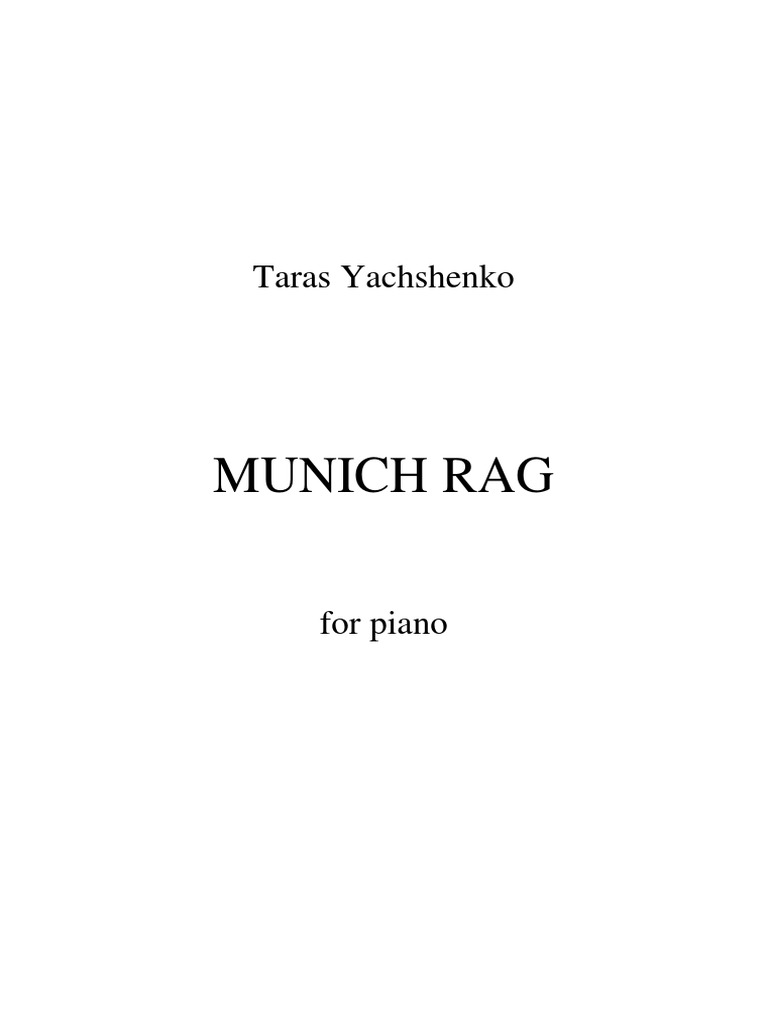 T Yaschenko - MUNICH RAG | PDF