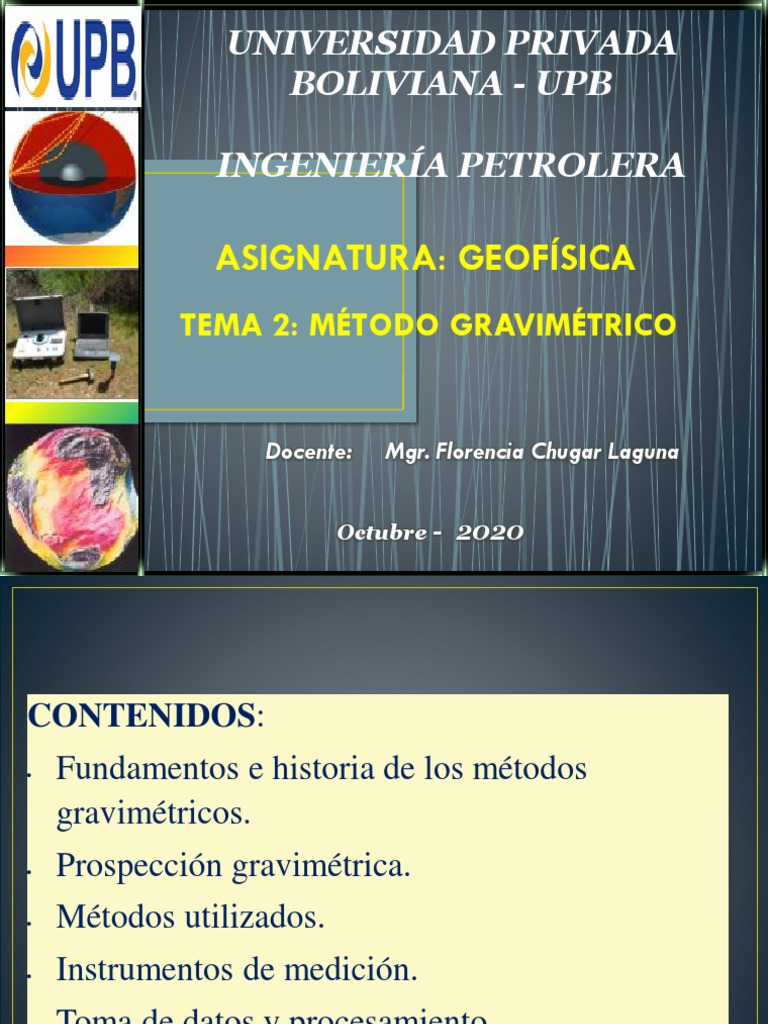 Capítulo 2 - Método Gravimétrico | PDF | Movimiento (física) | Metrología