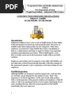 Forklift Truck Risk Assessment | PDF | Forklift | Risk Assessment