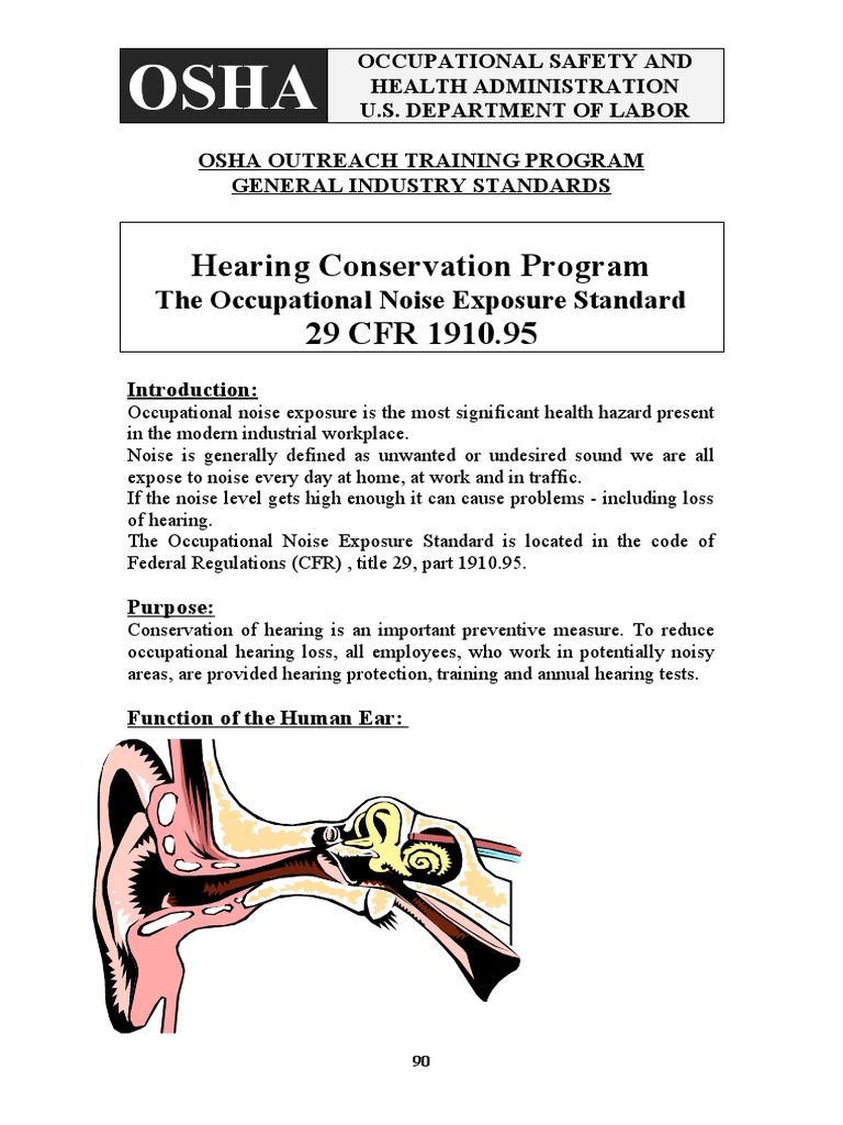 3 Osha Noise | PDF | Noise | Hearing