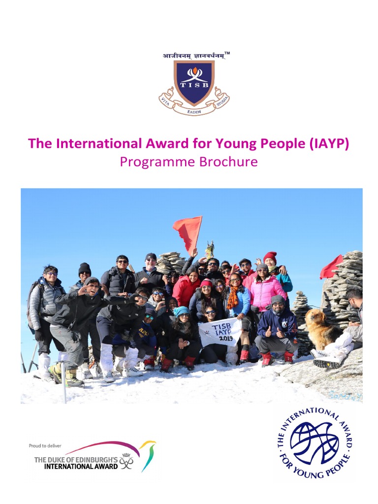 The International Award For Young People (IAYP) : Programme Brochure ...
