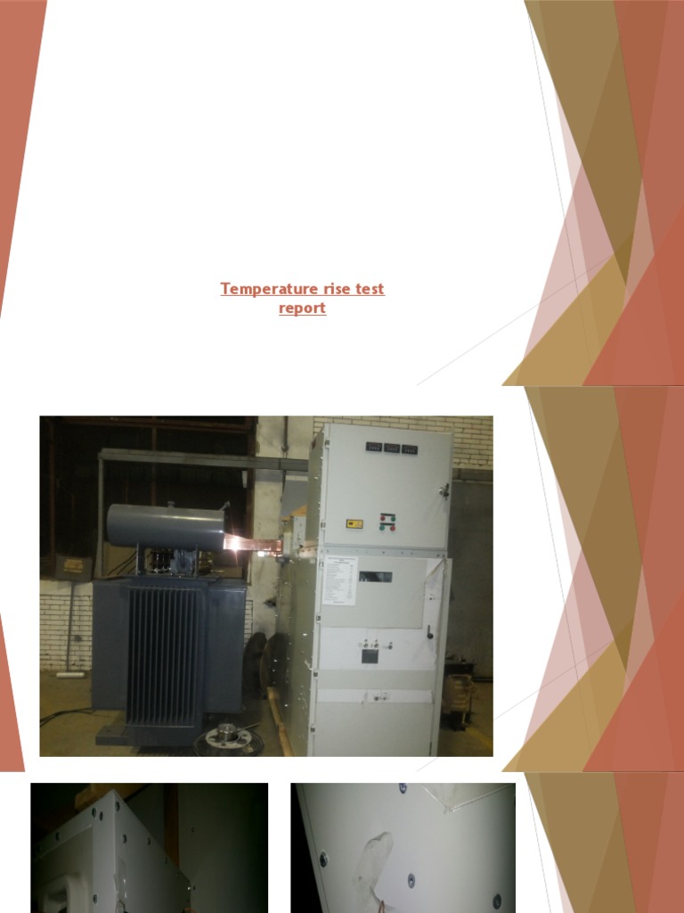 Temp Rise Type Tests | PDF | Electromagnetism | Power Engineering