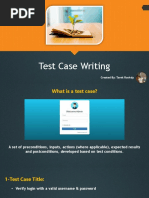 Written Test Cases | PDF | Login | Password