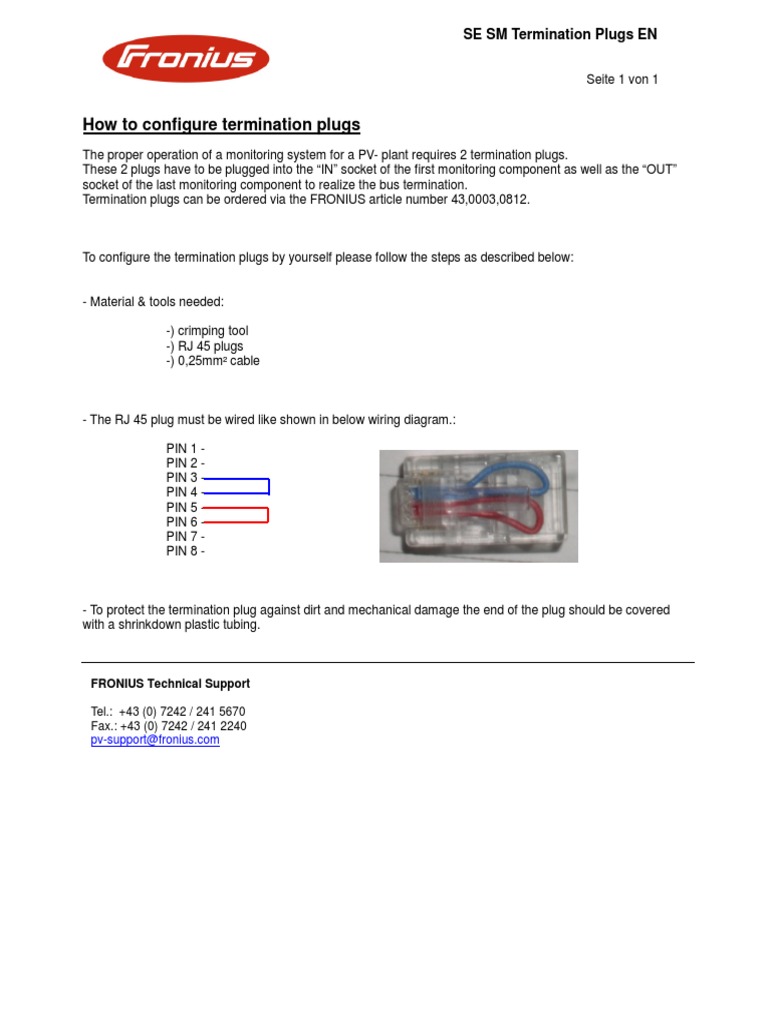 Configuring Gardtec 370 Termination Plugs | PDF | Technology & Engineering