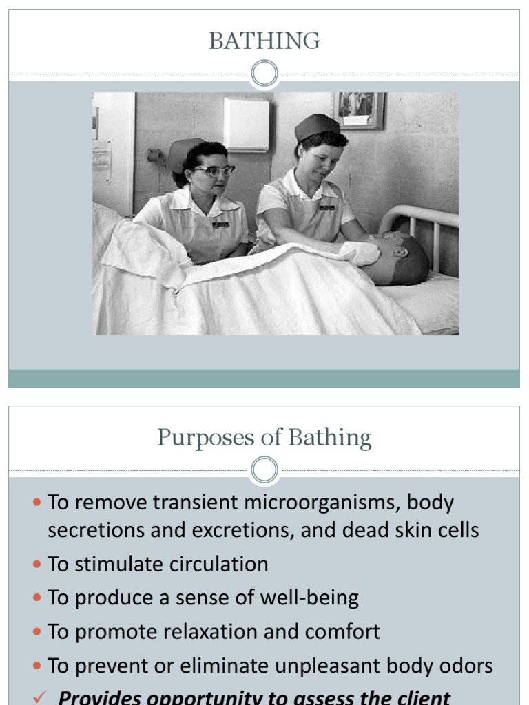 Bathing | PDF | Bathing | Water
