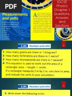 IGCSE PHYSICS Revision 2 - Moments | PDF | Force | Lever