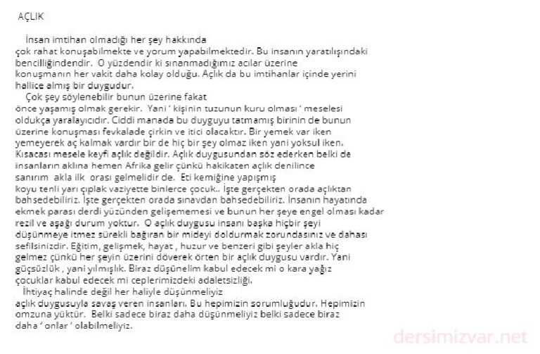 Makale Örnekleri Kısa 1 | PDF