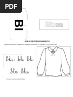 Palabras con "bl" para niños | PDF | Sílaba | Palabra