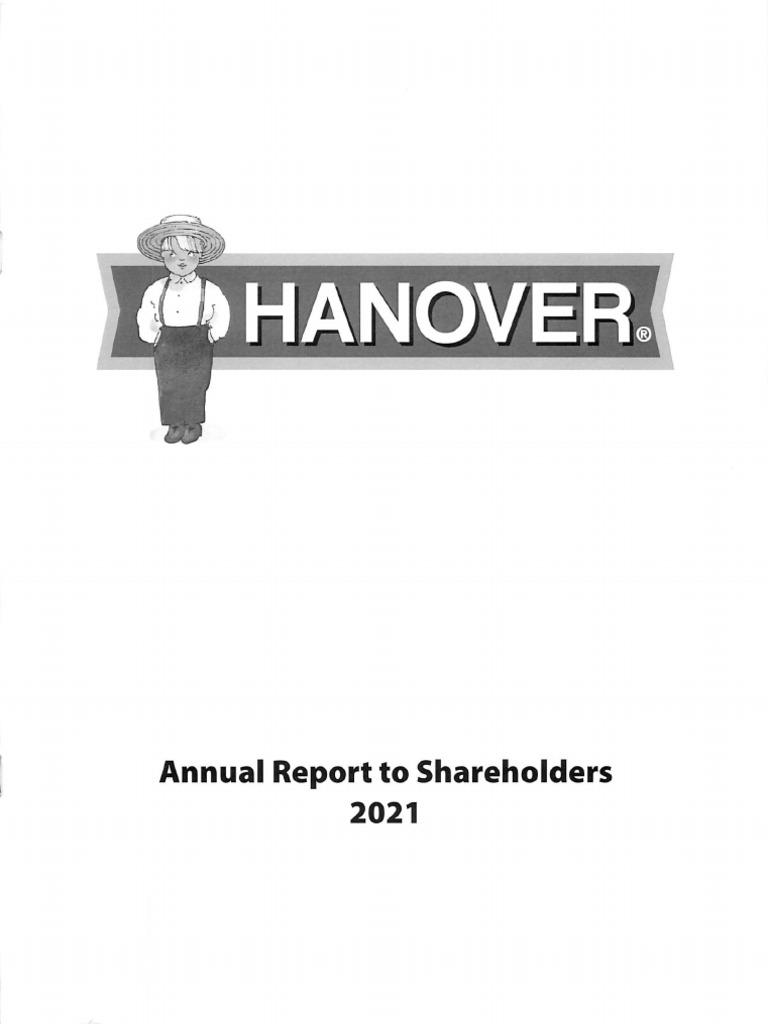 Hanover Foods Corp 2021 Annual Report | PDF
