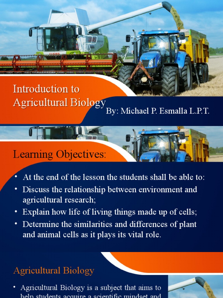 Introduction To Agricultural Science | Download Free PDF | Biology ...