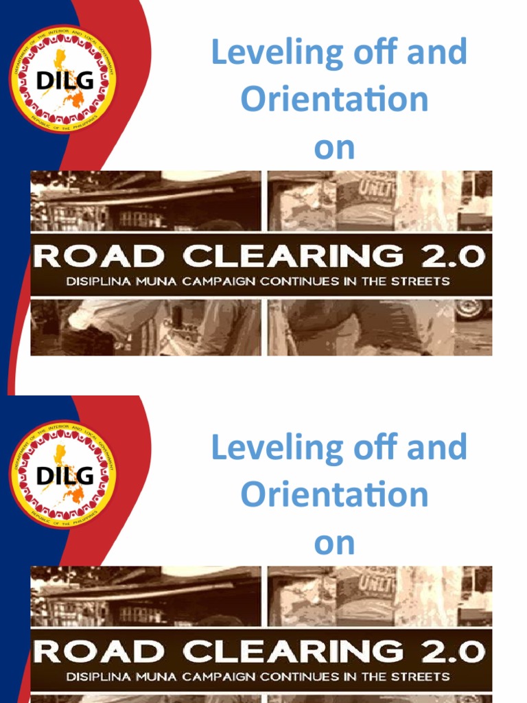 Road Clearing Orientation | PDF | Traffic | Road