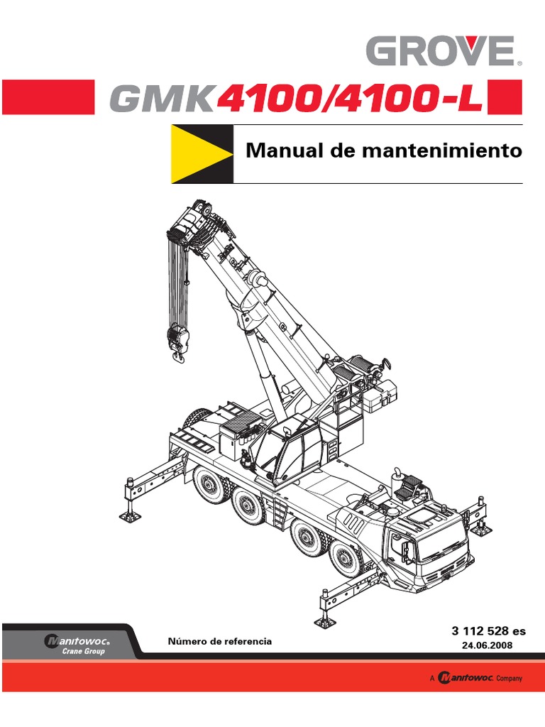 Maintenance Manual GMK-4100 | PDF | Residuos | Neumático