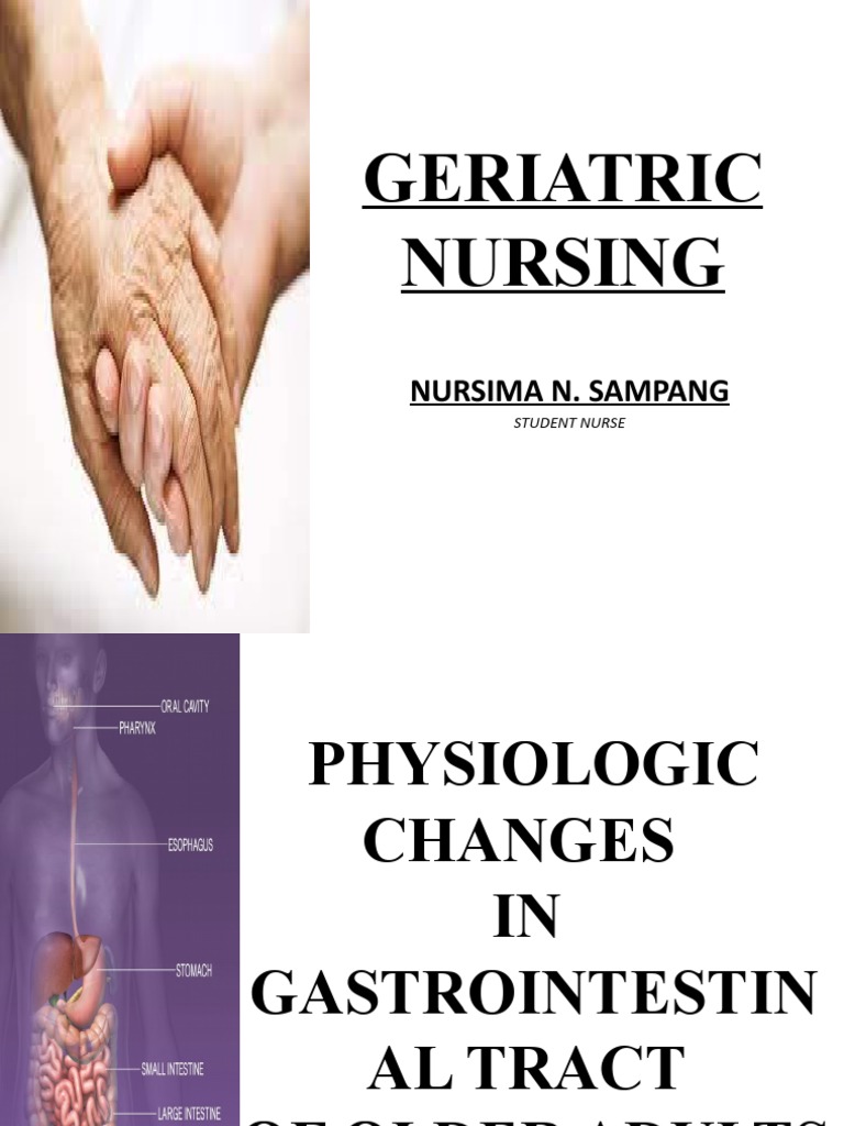 Geriatric GI Changes | PDF | Stomach | Constipation
