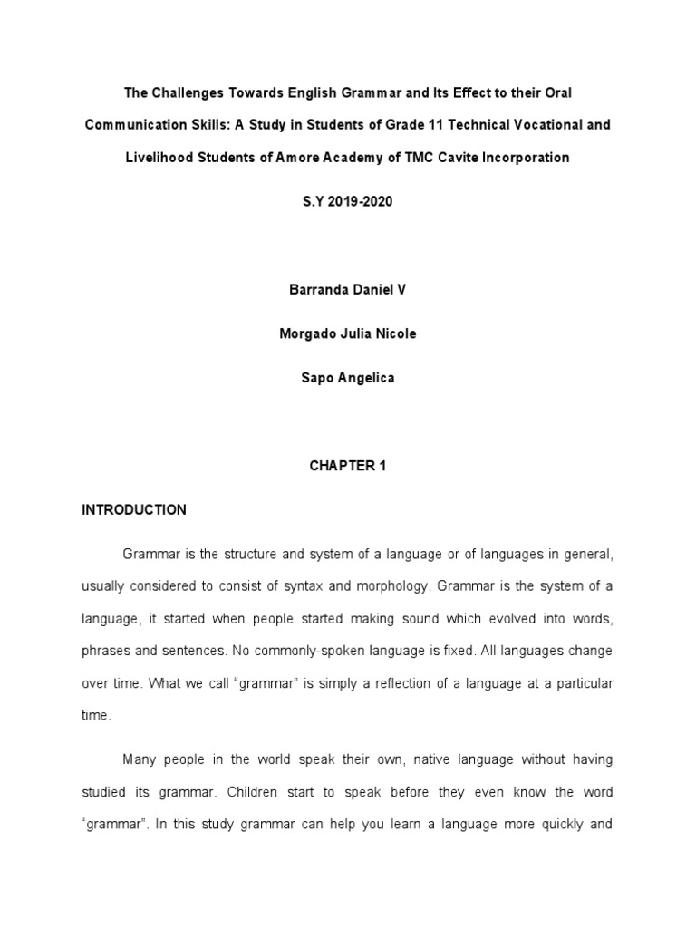 the-challenges-towards-english-grammar-and-its-effect-to-their-oral