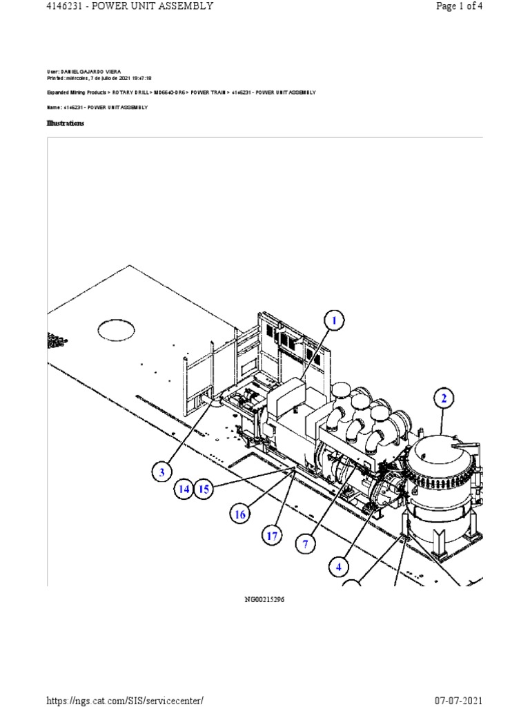 Unidad de Poder MD6640 | PDF | Equipment | Gas Technologies