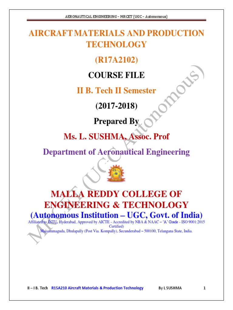 AMPT Digital Notes | PDF | Composite Material | Metals