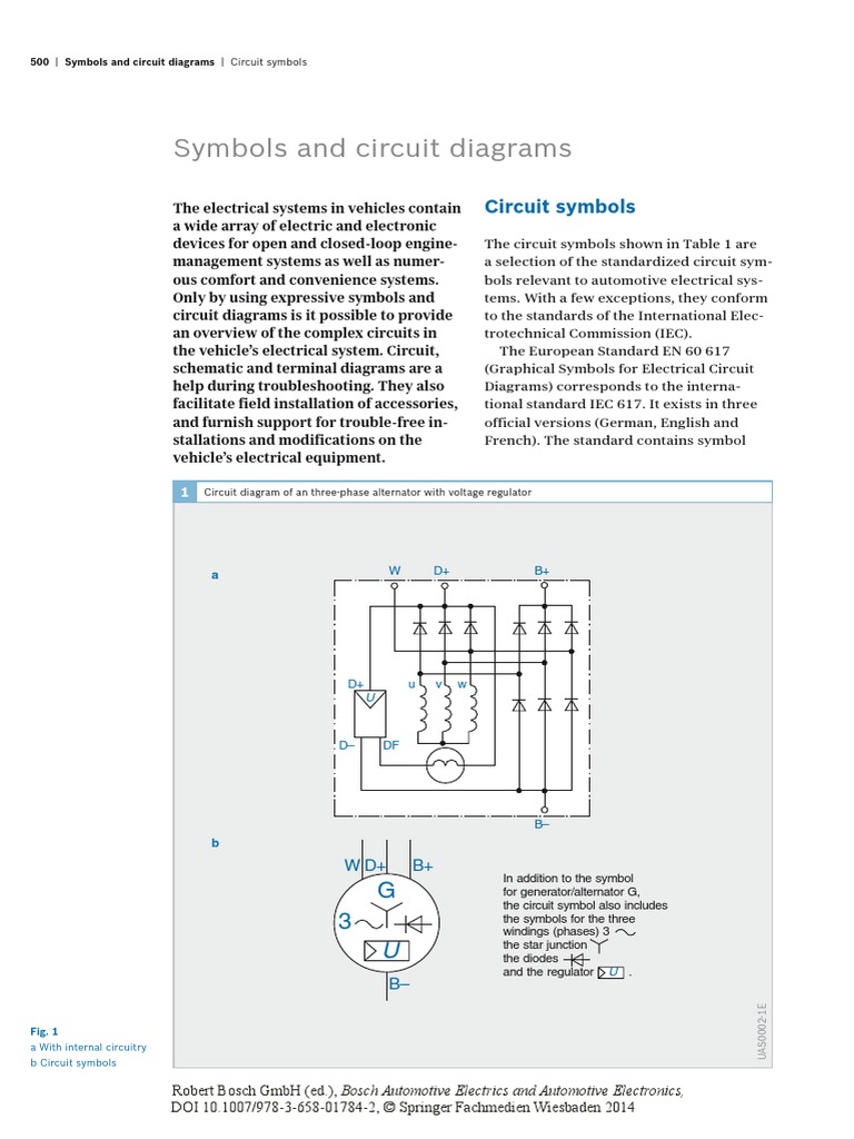Symbols and Circuit Diagrams | PDF | Electronic Circuits | Switch