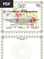Pageant Runner-Up Certificate Template | PDF | Home & Garden