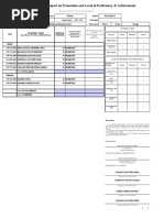 School Form 5 (SF 5) Report On Promotion and Learning Progress ...