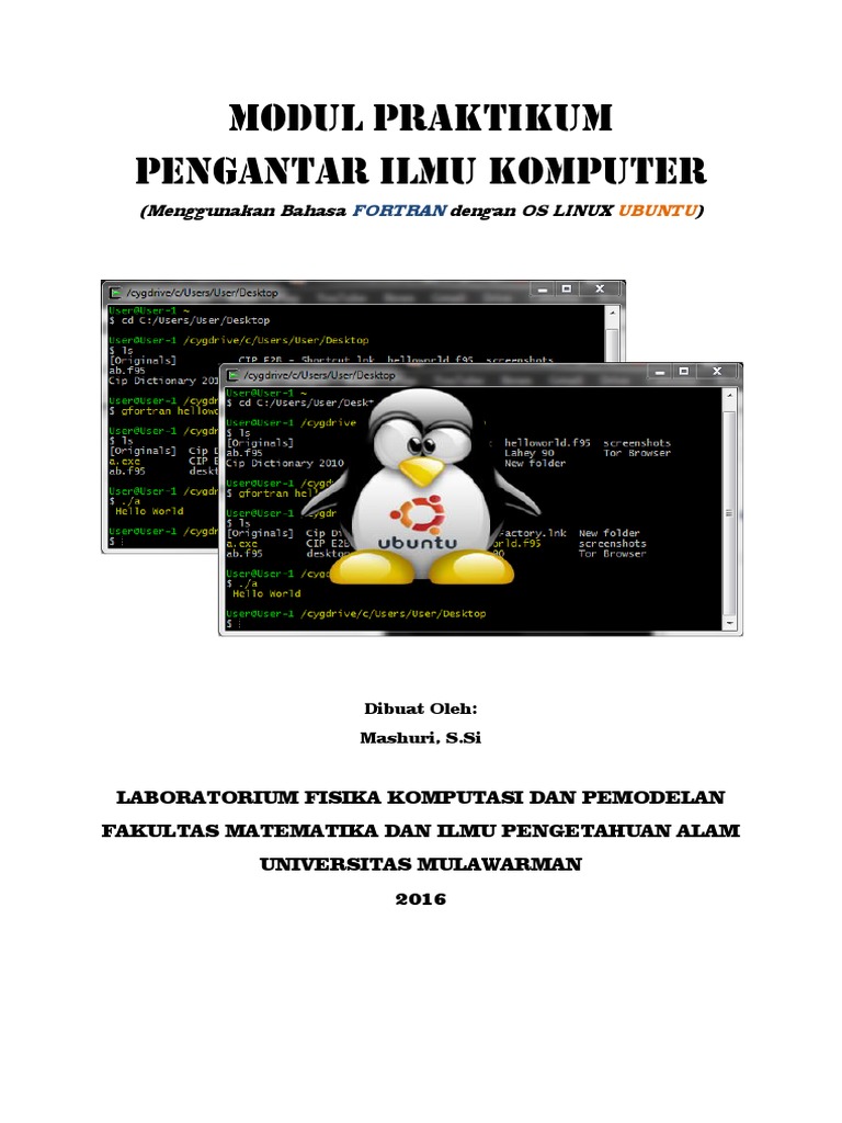Modul Pengantar Ilmu Komputer | PDF