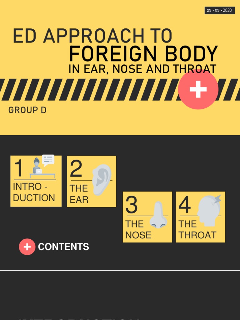 Ed Approach To Foreign Body | PDF | Esophagus | Larynx