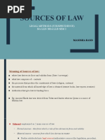 Unit - 1 Legal Method Notes | PDF | Justice | Crime & Violence