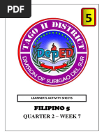 Activity Sheets in Fil 6 Q 1 w4 | PDF