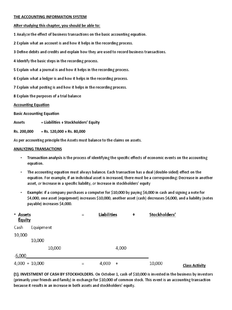 The Recording Process Accounting | PDF | Debits And Credits | Economies