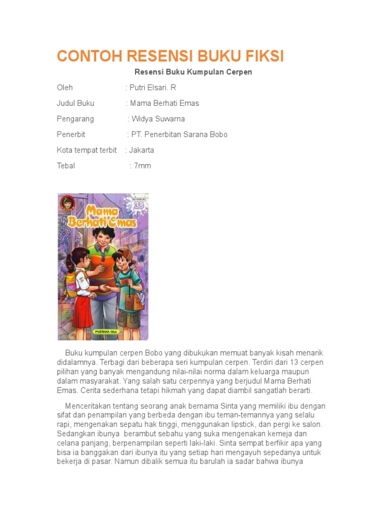 Contoh Resensi Buku | PDF