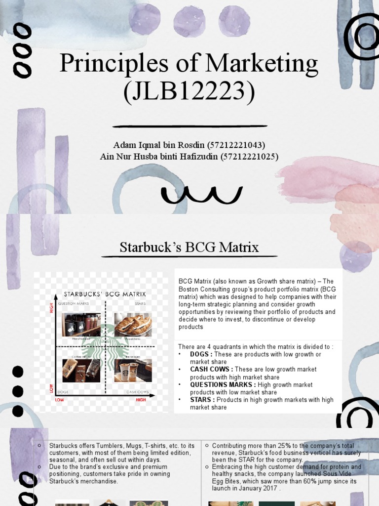 Starbucks BCG Matrix Analysis | PDF
